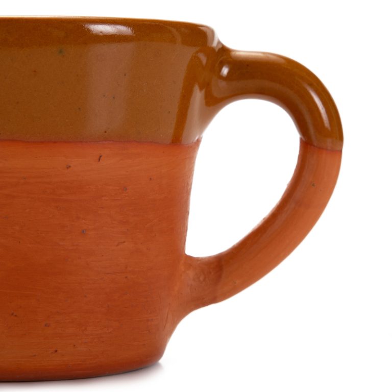 Pocillo tintero mostaza - Artesanías de Colombia