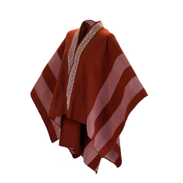 Ruana abierta de Los Pastos - Artesanías de Colombia